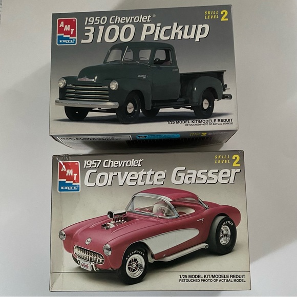 Vintage | Office | Vintage Amt Ertl Model Car Kits 957 Chevrolet ...